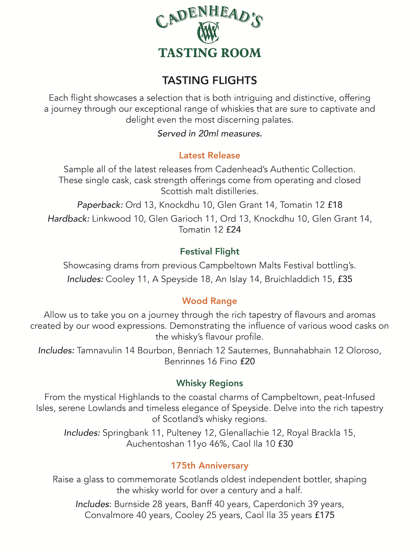 The Tasting Room - Experience Cadenheads